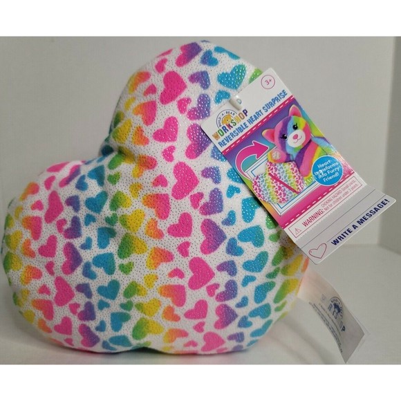Toys | New Build A Bear Workshop Reversible Heart Surprise Transforms ...